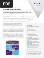 EXFO OTH-7000 Fiber Monitoring System | PDF | Optical Fiber | Decibel