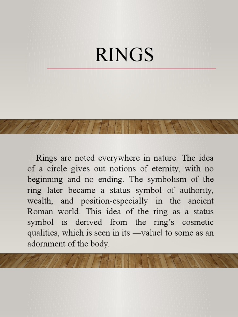 Rings | PDF