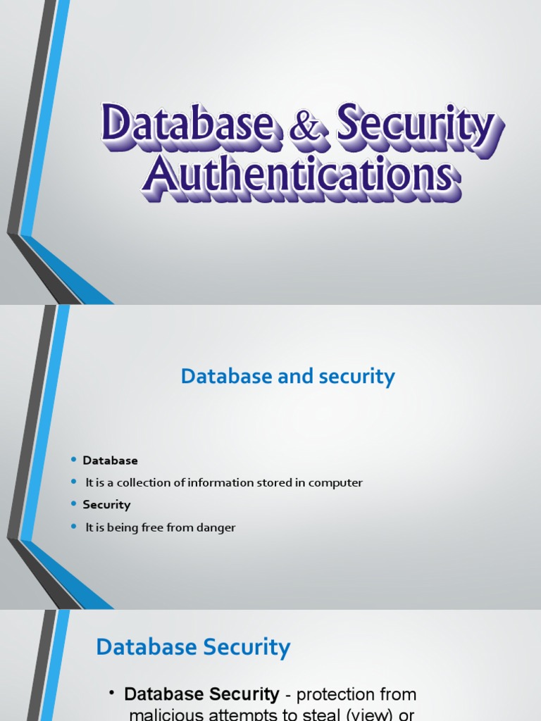DBMS For BsCs | PDF | Authentication | Databases