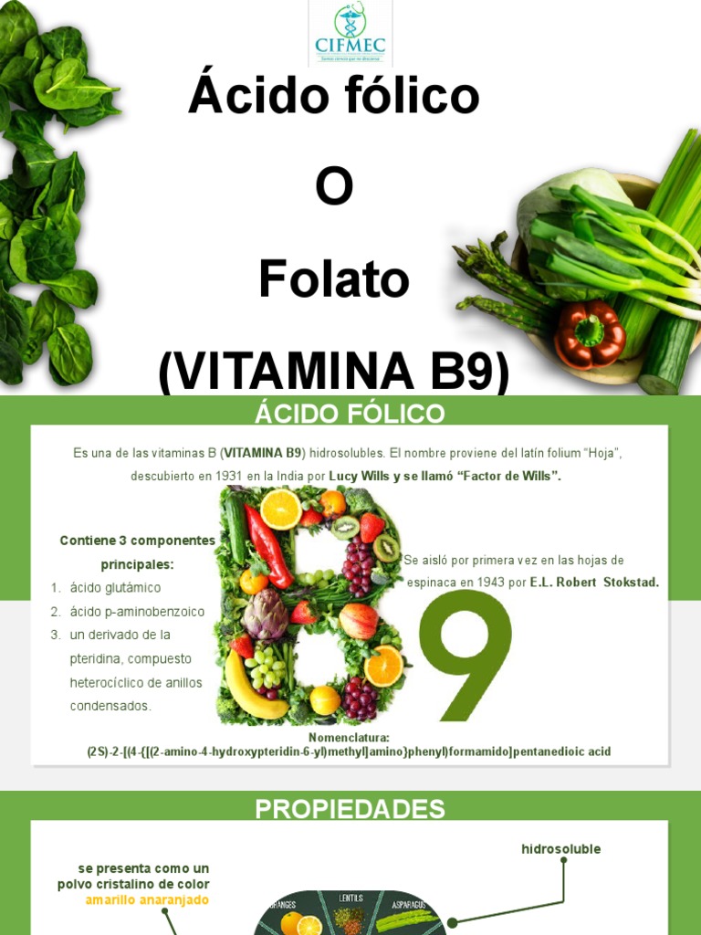 FOLATO | PDF | Bioquímica | Química