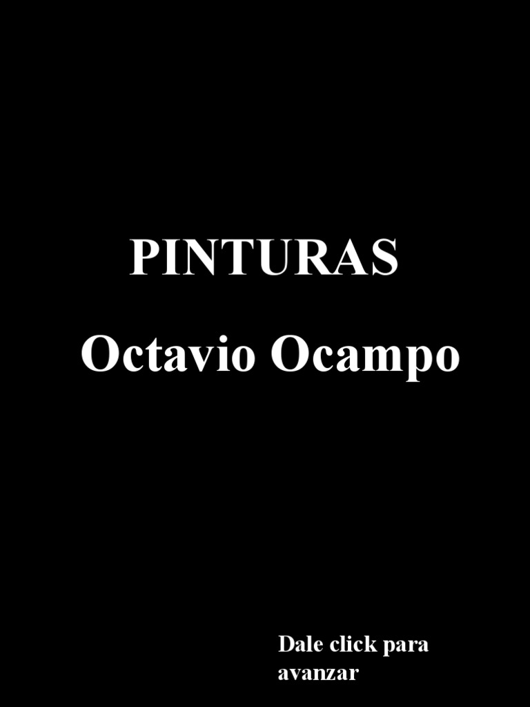Pinturas de Octavio Ocampo: Estilo Único | PDF | Arte | Poesía