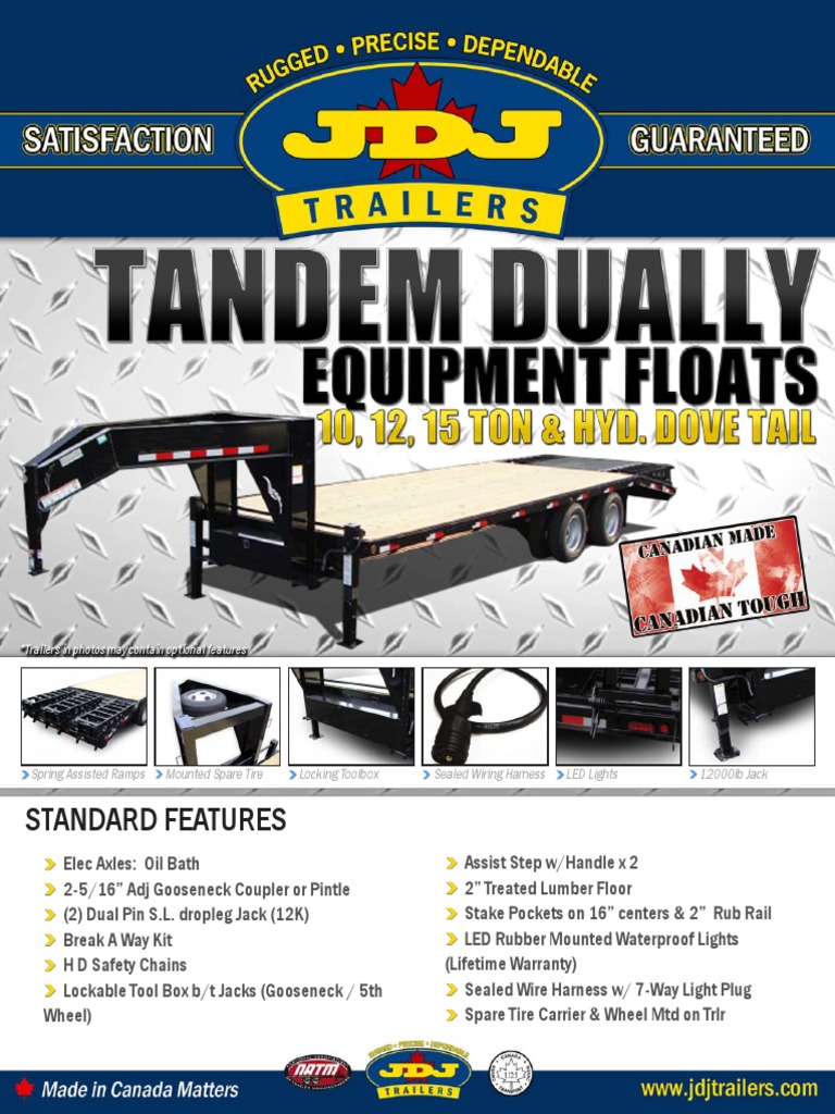 Standard Features: Spring Assisted Ramps Mounted Spare Tire Locking ...