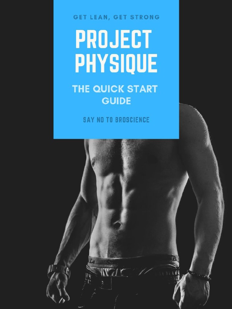 Project Physique - Quick Start Guide Male | PDF | Weight Training | Dieting