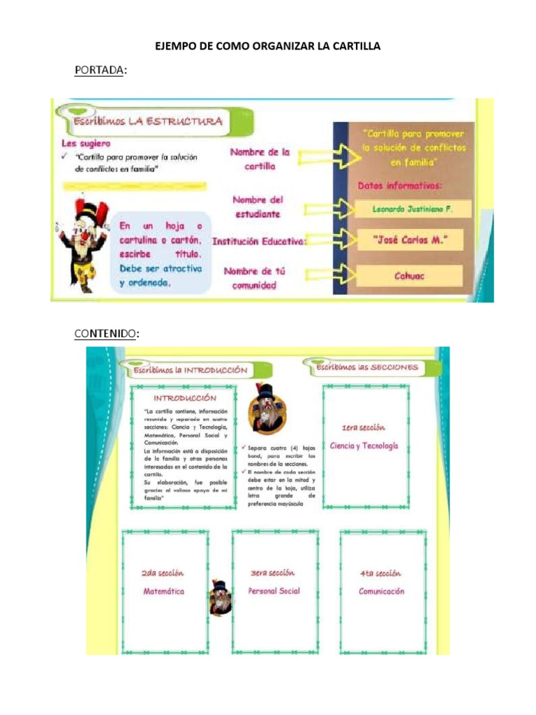 Ejemplo de Cartilla PDF | PDF