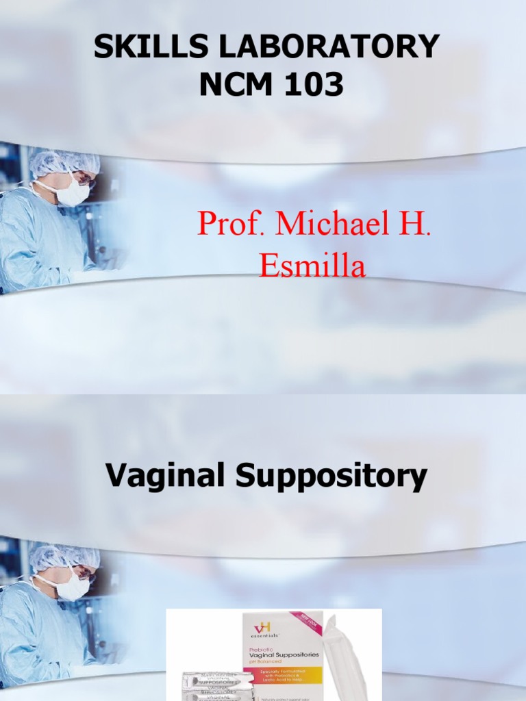 Administering Vaginal Medications: A Guide to Inserting Suppositories ...