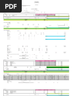 DPR Format of Civil Engineers in Excel Format | PDF | Masonry | Brick