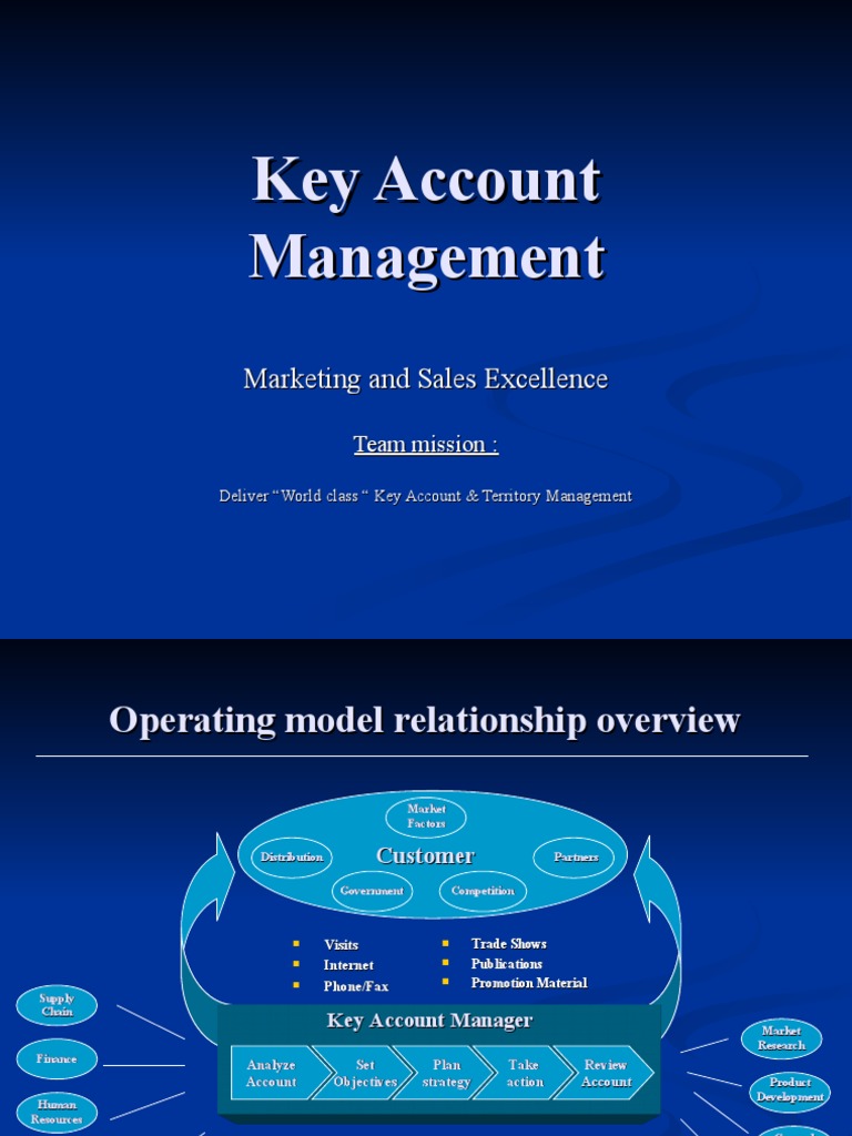 Key Account Management | PDF | Sales | Marketing