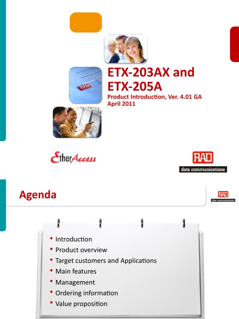 ETX - 203AX and 205A - Presentation | PDF | Computer Network | Internet ...