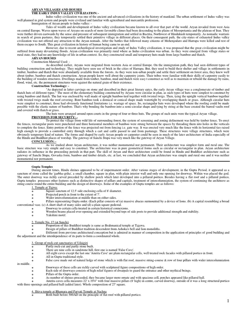 History Note Eastern PDF | PDF | Column | Architectural Design