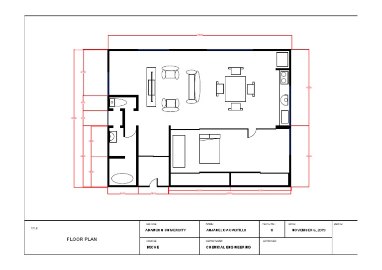 Castillo-Floor Plan-Model2 | PDF