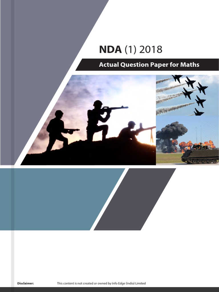Nda Paper 1 | PDF