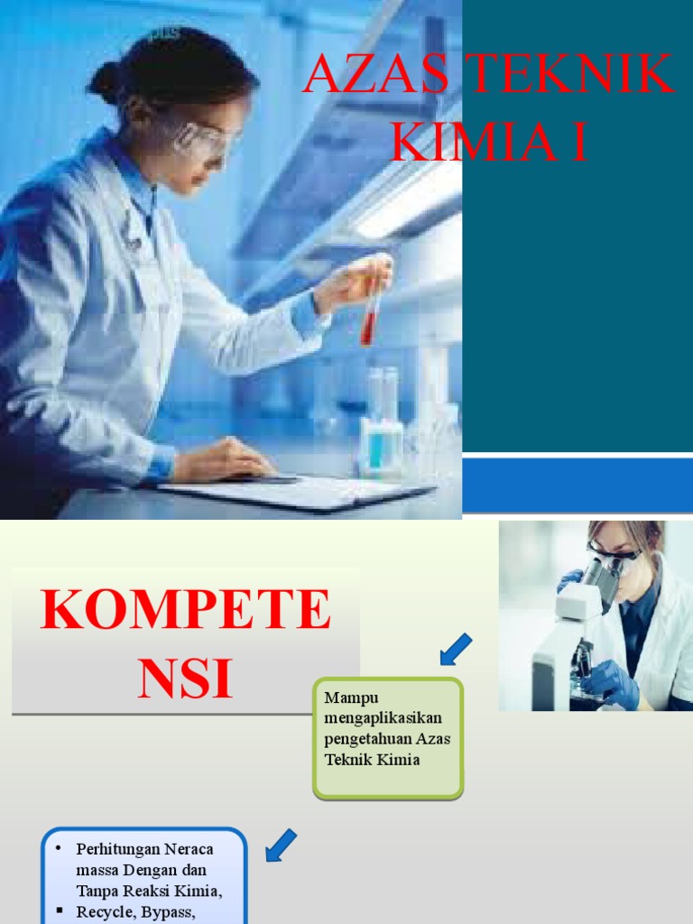 Azas Teknik Kimia I 2020 | PDF