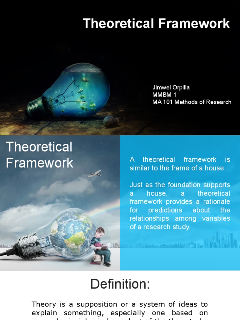 Theoretical Framework: - Infographic Style | PDF | Theory | Hypothesis