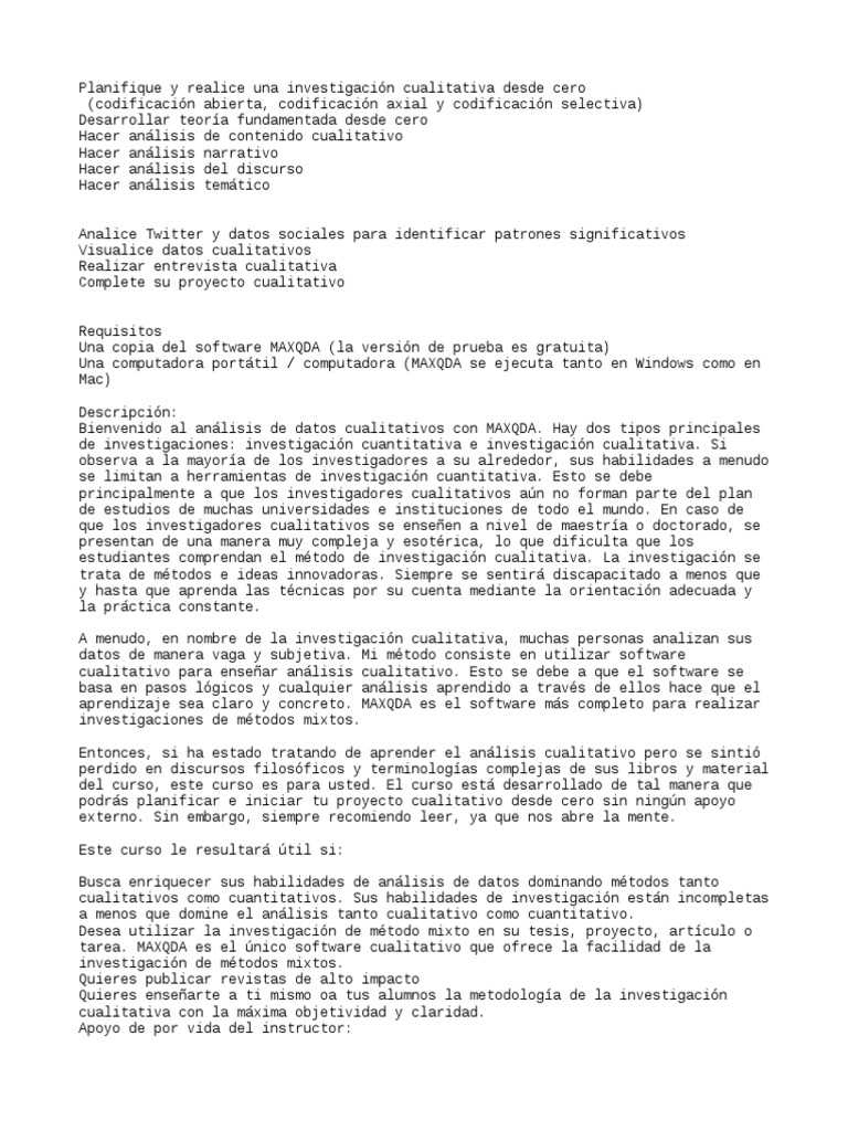 ATLAS - Ti 9 para Principiantes | PDF | Investigación cualitativa ...