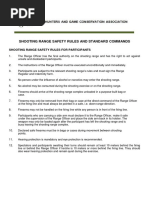 Range Safety Guidelines for Live-Fire Exercises | PDF | Ammunition | Risk