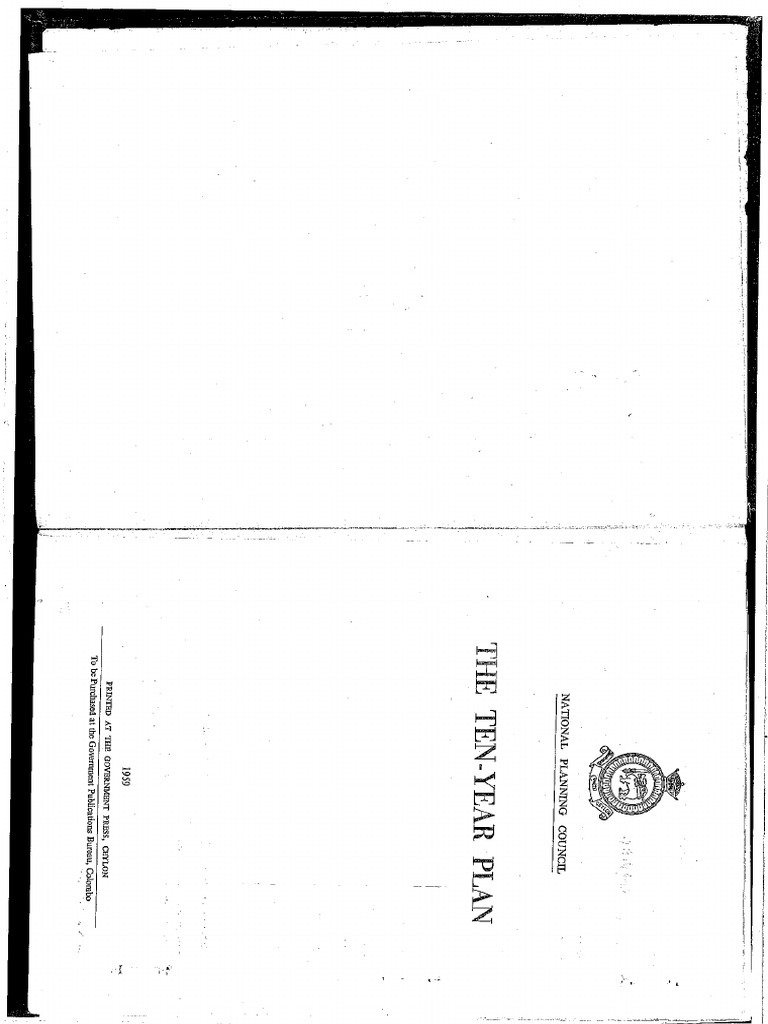 The Ten Year Plan | PDF