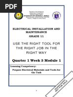 EIM Grade10 Module 1 | PDF | Volt | Electrical Resistance And Conductance