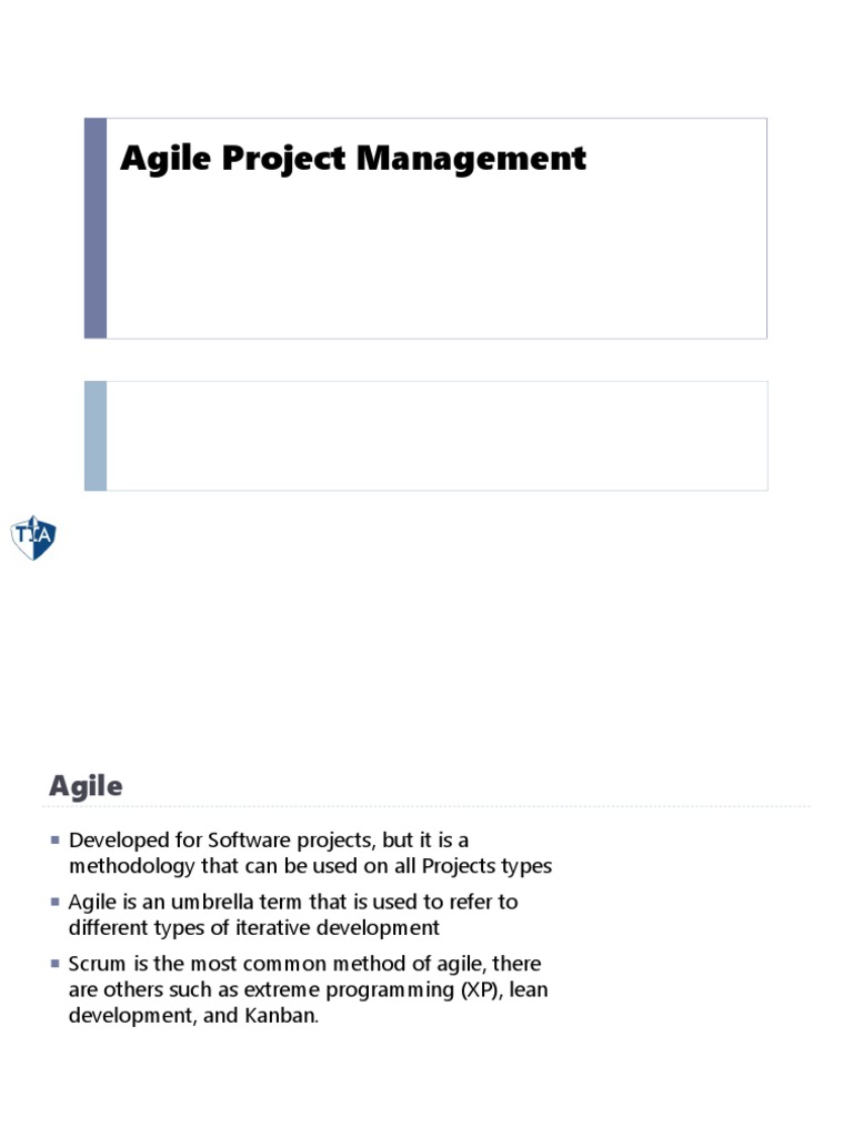 Agile Project Management | PDF | Agile Software Development | Scrum (Software Development)