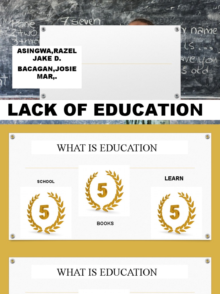 The Lifelong Effects of Lack of Education: Poverty, Poor Health ...