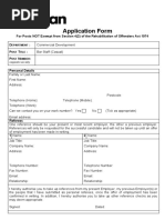 Service Regularisation Form | PDF