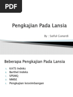 Form Indeks Barthel | PDF