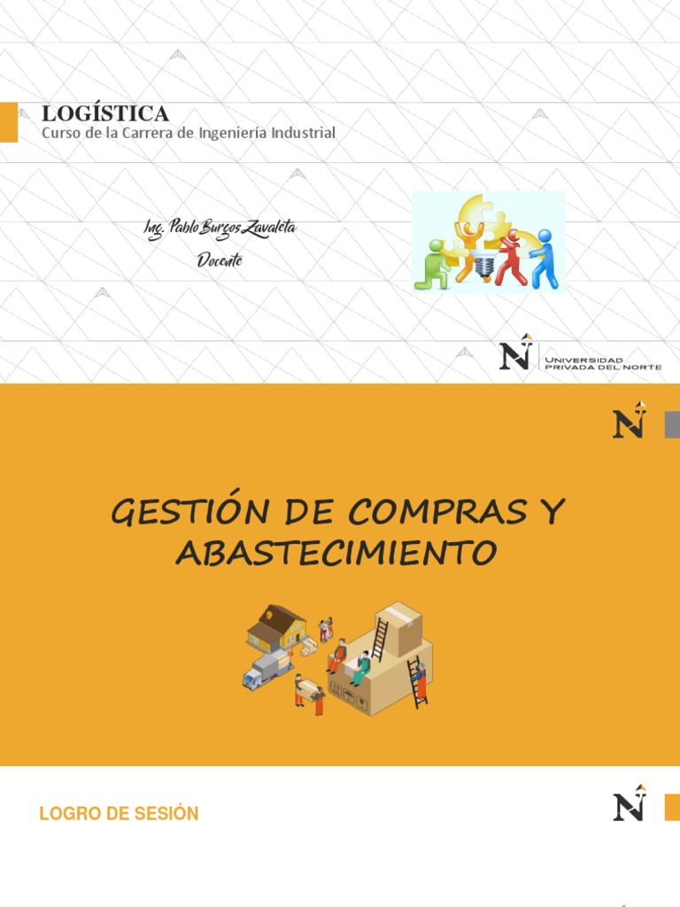 Semana 05 Gestion de Compras y Abastecimiento PDF | PDF | Inventario ...