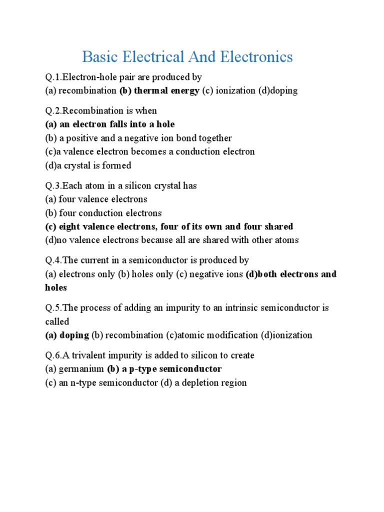 Basic Electronics | PDF | Rectifier | Field Effect Transistor