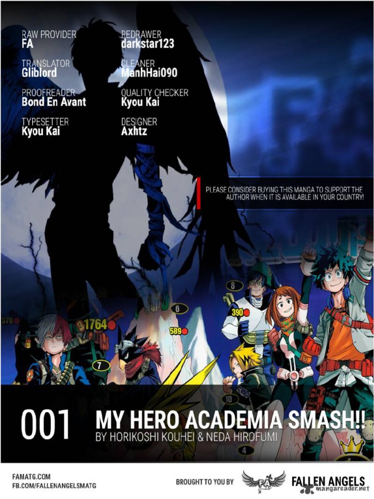 Boku No Hero Academia Smash!! 1 | PDF