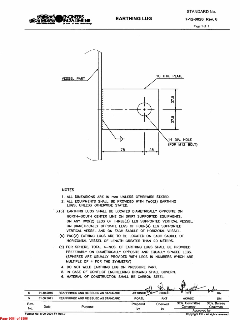 7-12-0026 Rev6 (Earthing Lug) | PDF | Nature