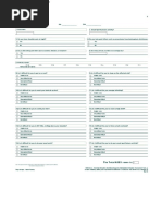 KOOS-12 Knee Survey Questionnaire | PDF | Knee | Pain