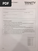 Trinity Theory Grade 5 | PDF