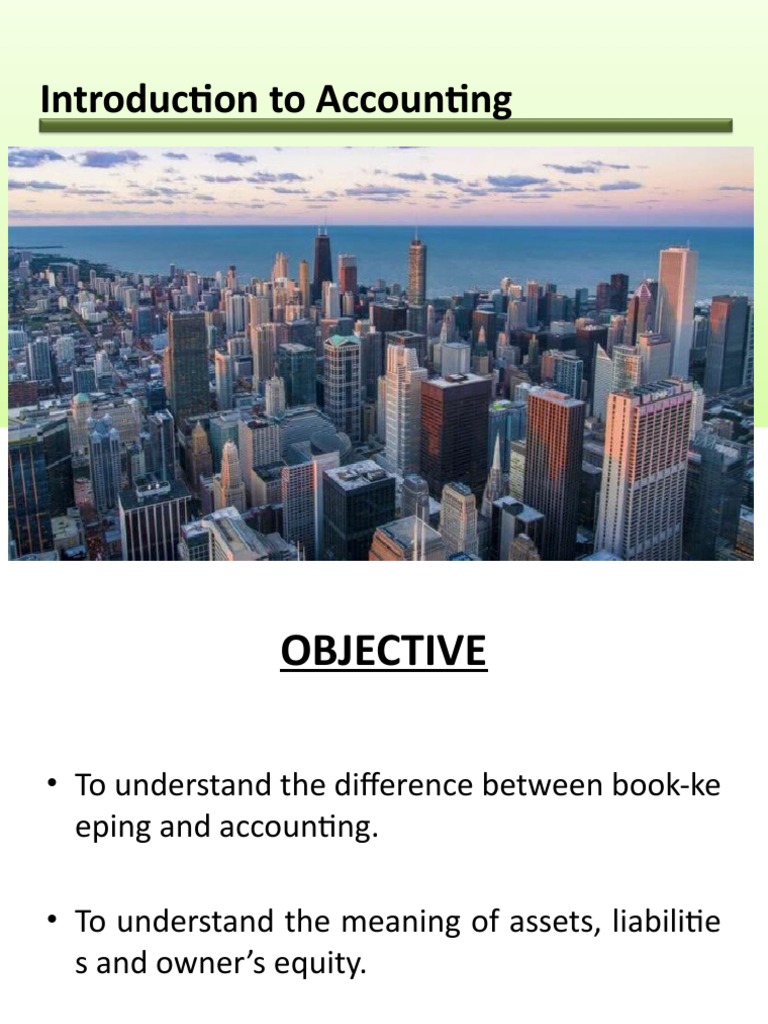 CHAPTER 1 - PPT Intro To Accounting | PDF | Debits And Credits | Expense