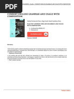 A. S. Hornby, Guide To Patterns and Usage in English | PDF