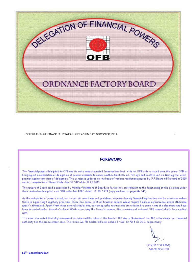 DFP Nov-2019 PDF | PDF | Procurement | Business