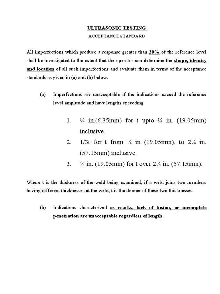 Ultrasonic Testing | PDF