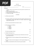Biology 30 Diploma Practice Questions | PDF