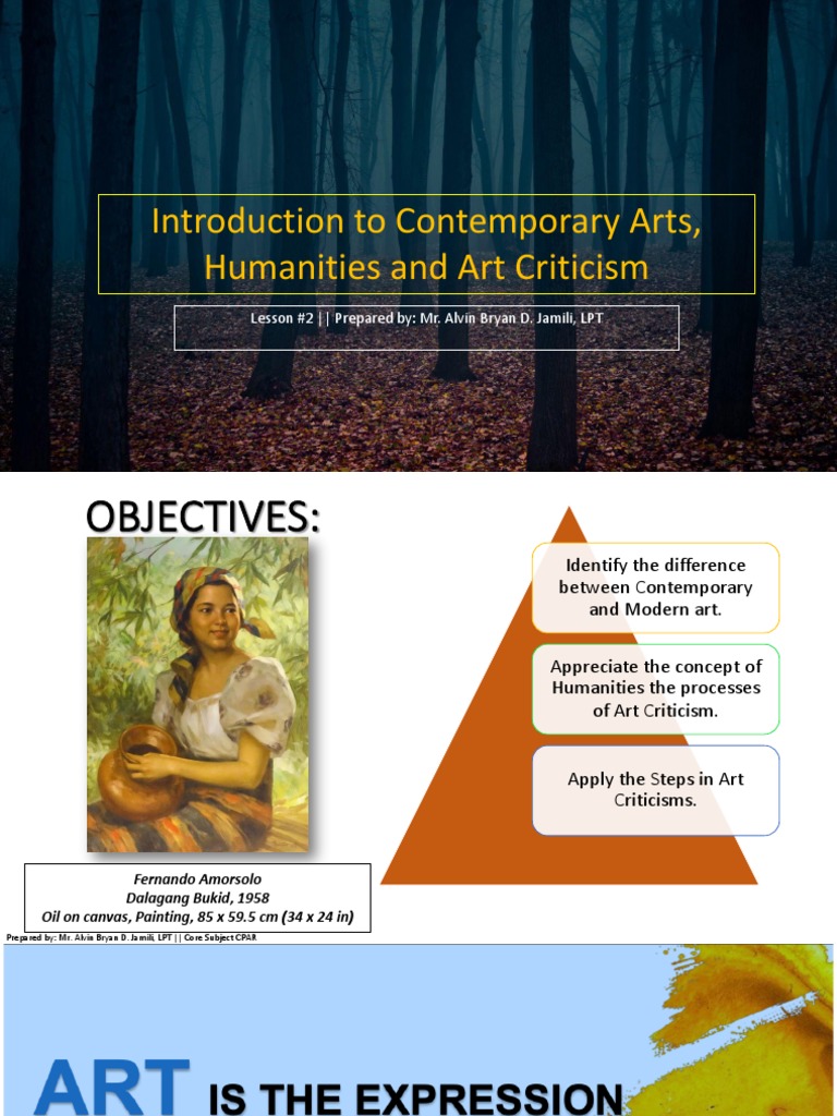 Understanding Contemporary Art and Criticism | PDF | Paintings | Poetry