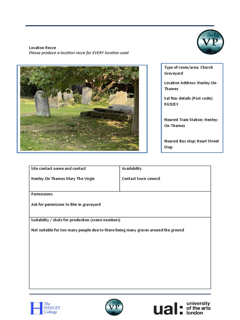 Location Recce 2 | PDF