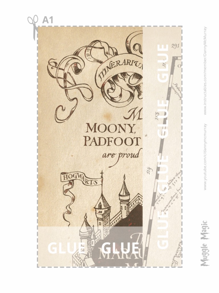 Marauders-Map-8.5x11 Harry Potter | PDF