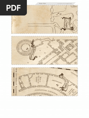 Marauders Map Printable Pdf