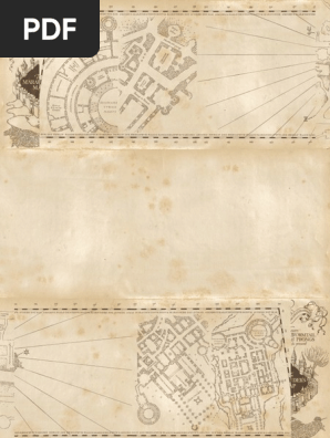 Marauders Map Template
