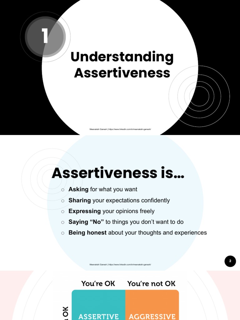 Assertiveness Exercises | PDF | Question | Emotions
