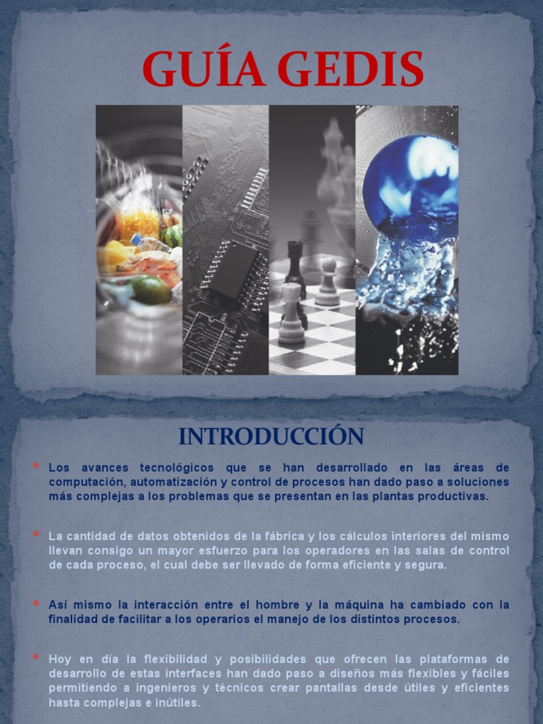 Guía Gedis | PDF | Interfaces gráficas de usuario | Automatización