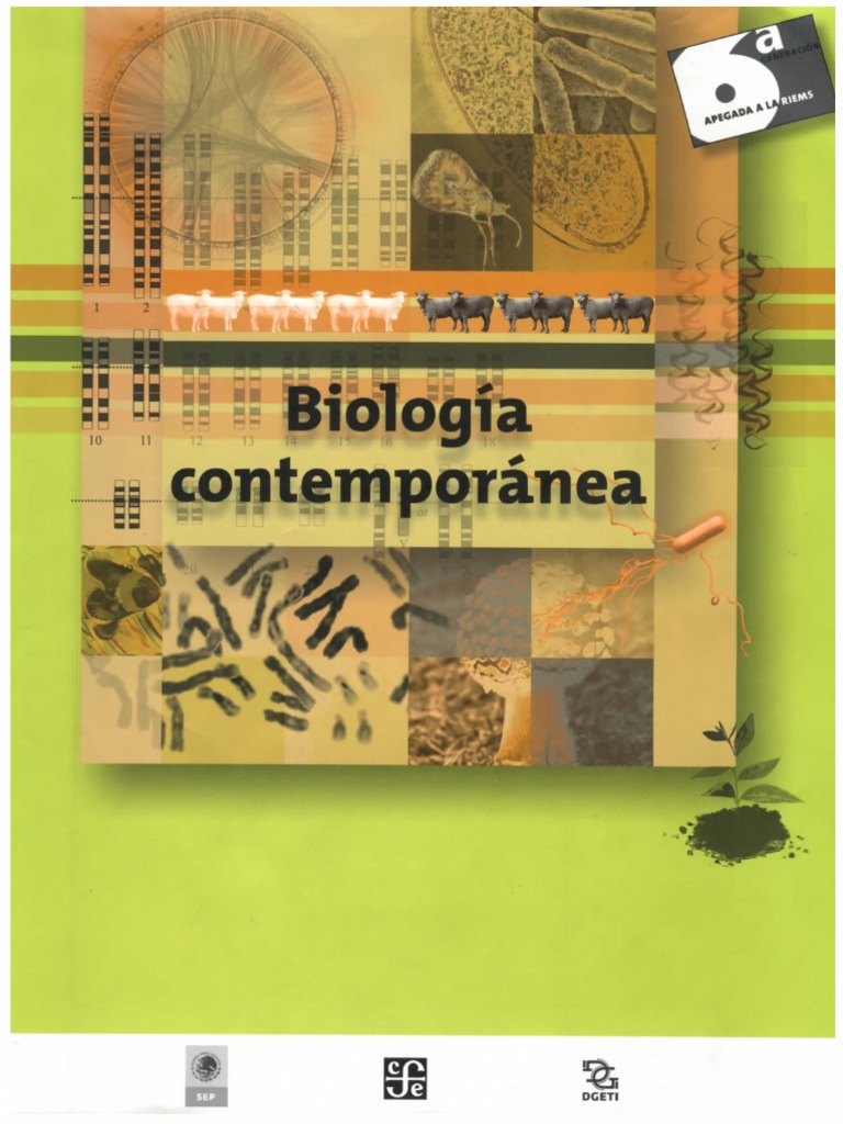 Biologia Contemporanea - Coleccion DGETI PDF | PDF