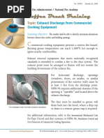 Hood Inspection Checklist 2009 | PDF | Duct (Flow) | Building Engineering