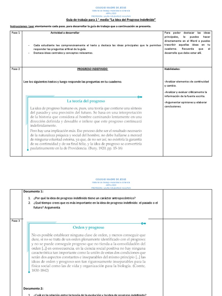 Progreso indefinido | PDF | Ciencia cognitiva | Cognición