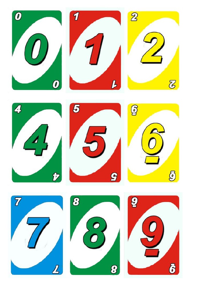 Tarjetas Numéricas | PDF