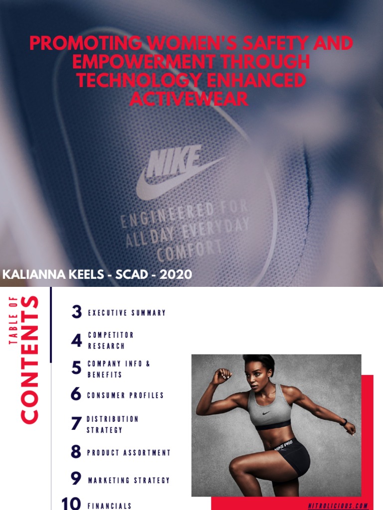Women's Safety in Tech-Enhanced Activewear | PDF | Nike | Brand