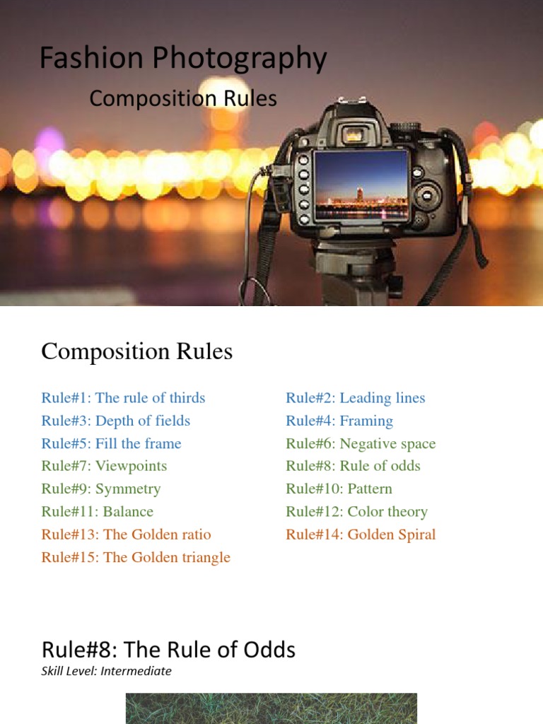 Compostion Rules Part 2 | PDF | Composition (Visual Arts) | Symmetry
