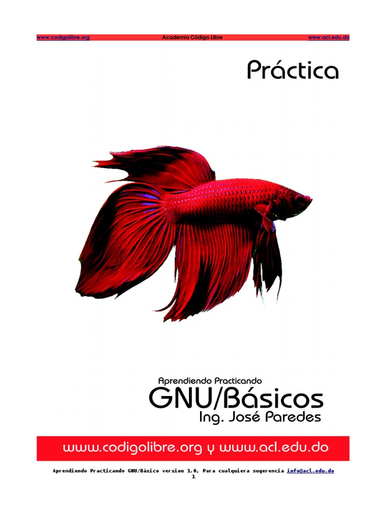 Aprendiendo Practicando GNU Linux Basico 2013 | PDF | Archivo de computadora | Software utilitario